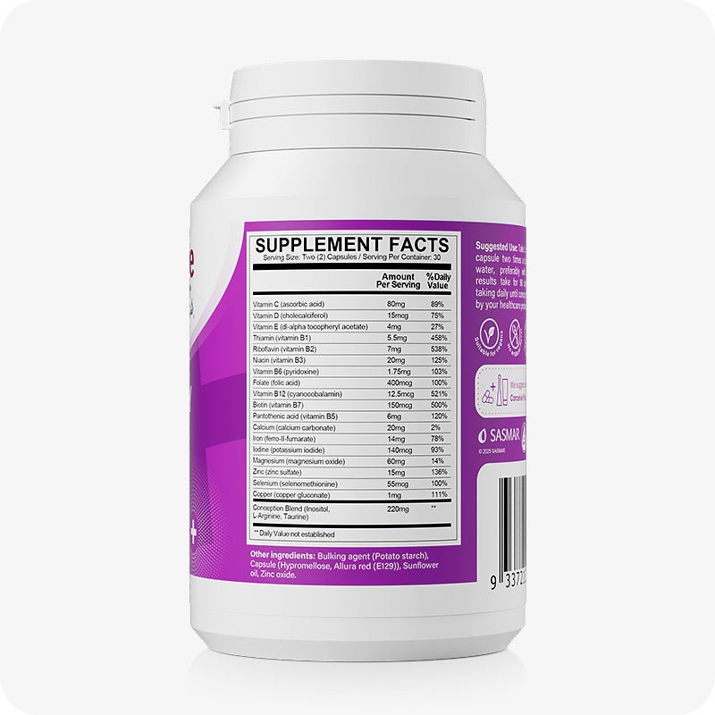 Conceive Plus Women's Fertility Support 60 Caps – Conceive Plus®