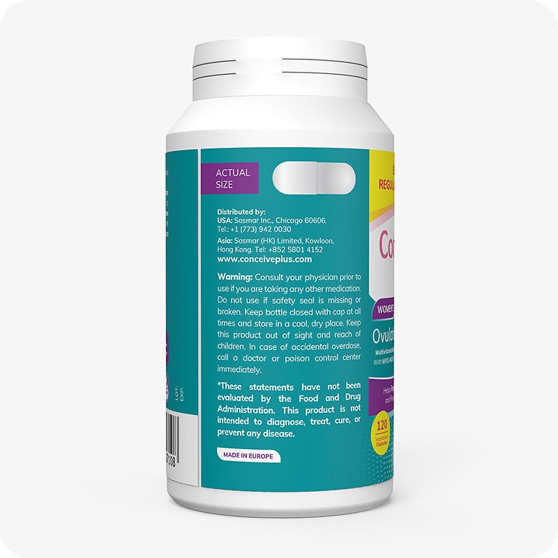 Ovulation And Fertility Vitamins Bundle Conceive Plus Conceive Plus Usa