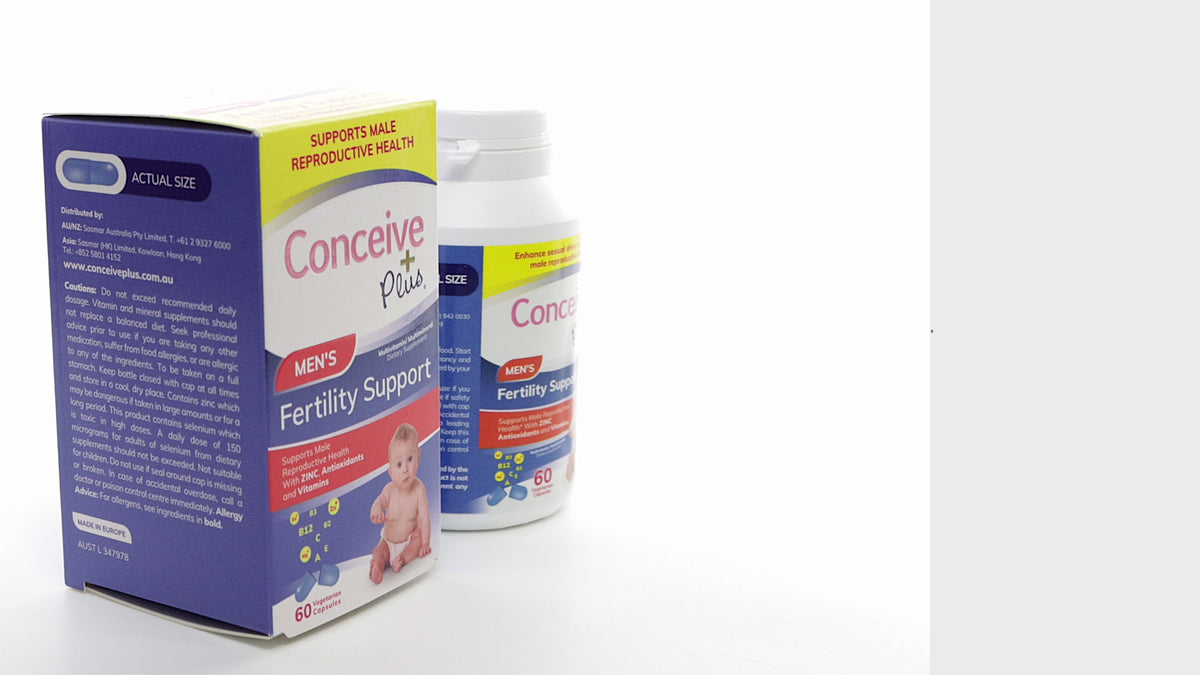 Conceive Plus Men's Fertility Support 60 Capsules – Conceive Plus®